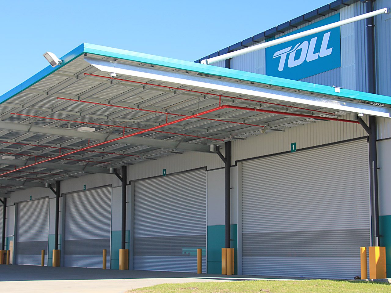 Toll Ipec Huntingwood - Thompsons Roller Shutters